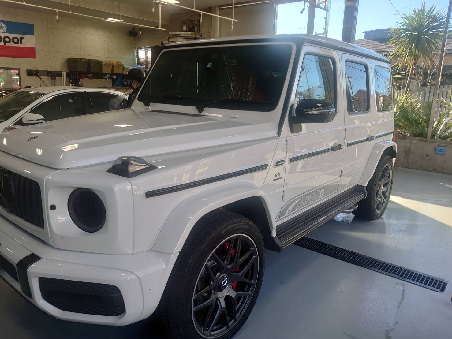 ユージ様ご来店！！メルセデスベンツG63 エディション55 | 株式会社SPARK9 所沢市 カーコーティング ガラスコーティング カークリーニング
